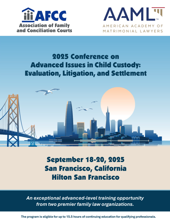 Association of Family and Conciliation Courts > Conferences & Training ...