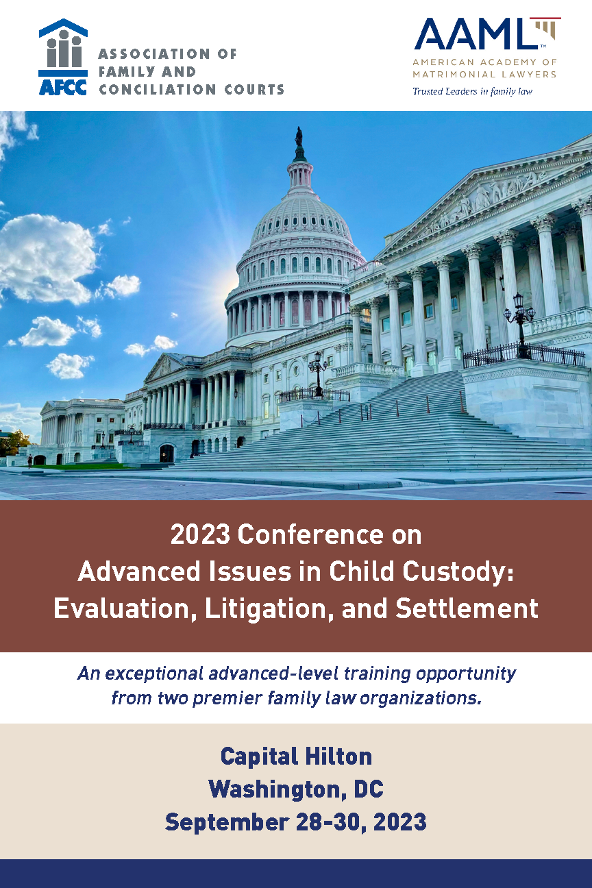 Association of Family and Conciliation Courts > Conferences & Training ...